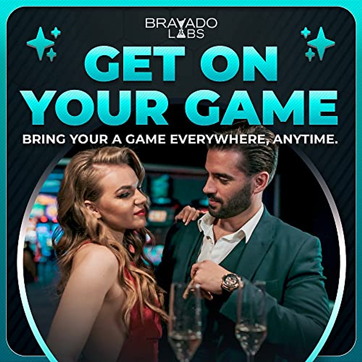 Bravado Labs Premium Unisex Pheromone Cologne - Pheromone Cologne for Men and Women - Light, Elegantly Scented Pheromone Perfume for Him and Her - 0.34oz (10mL)