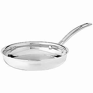 Cuisinart MultiClad Pro 8" Open Skillet, 8-Inch, Stainless Steel