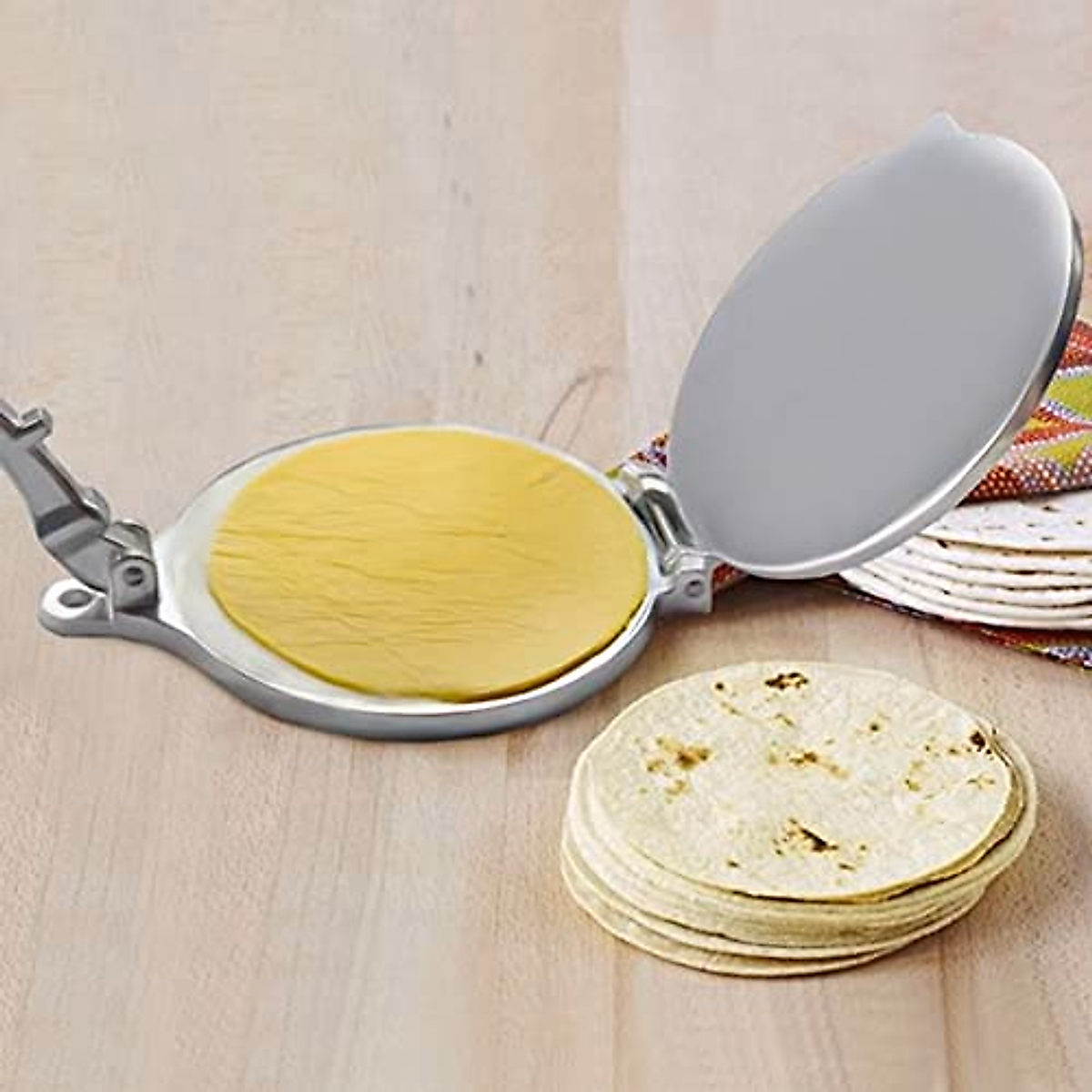 ignoramus Kitchen Tortilla Maker Press Dough Meat Press Maker Bakeware Tortilla Pancake Pie Baking Accessories