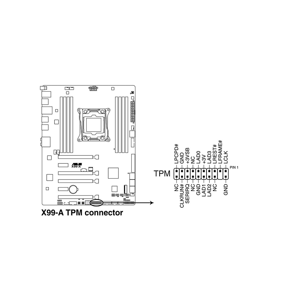 Replacement TPM2.0 Encryption Security Module, 20-1 Pin 2 * 10P TPM GA 20-1 Pin Remote Card Compatible with WIN11 2.0 System, for Gigabyte Platform Protection Module