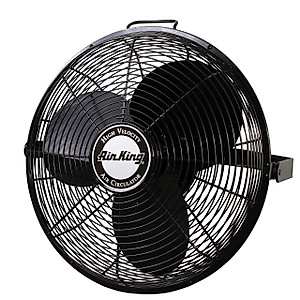 Air King 9318 Industrial Grade High Velocity Multi Mount Fan, 18-Inch,Black