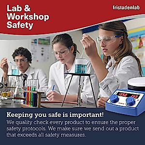 Fristaden Lab Magnetic Hot Plate Stirrer 280℃/536°F Max Temp 5L Capacity | Stir Plate Mixer Hotplate