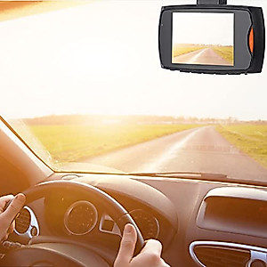 Car Cam, Full HD 1080P Infrared Camera, 170 Degree Wide Angle Camera, Support Gravity Sensor Automatic Video