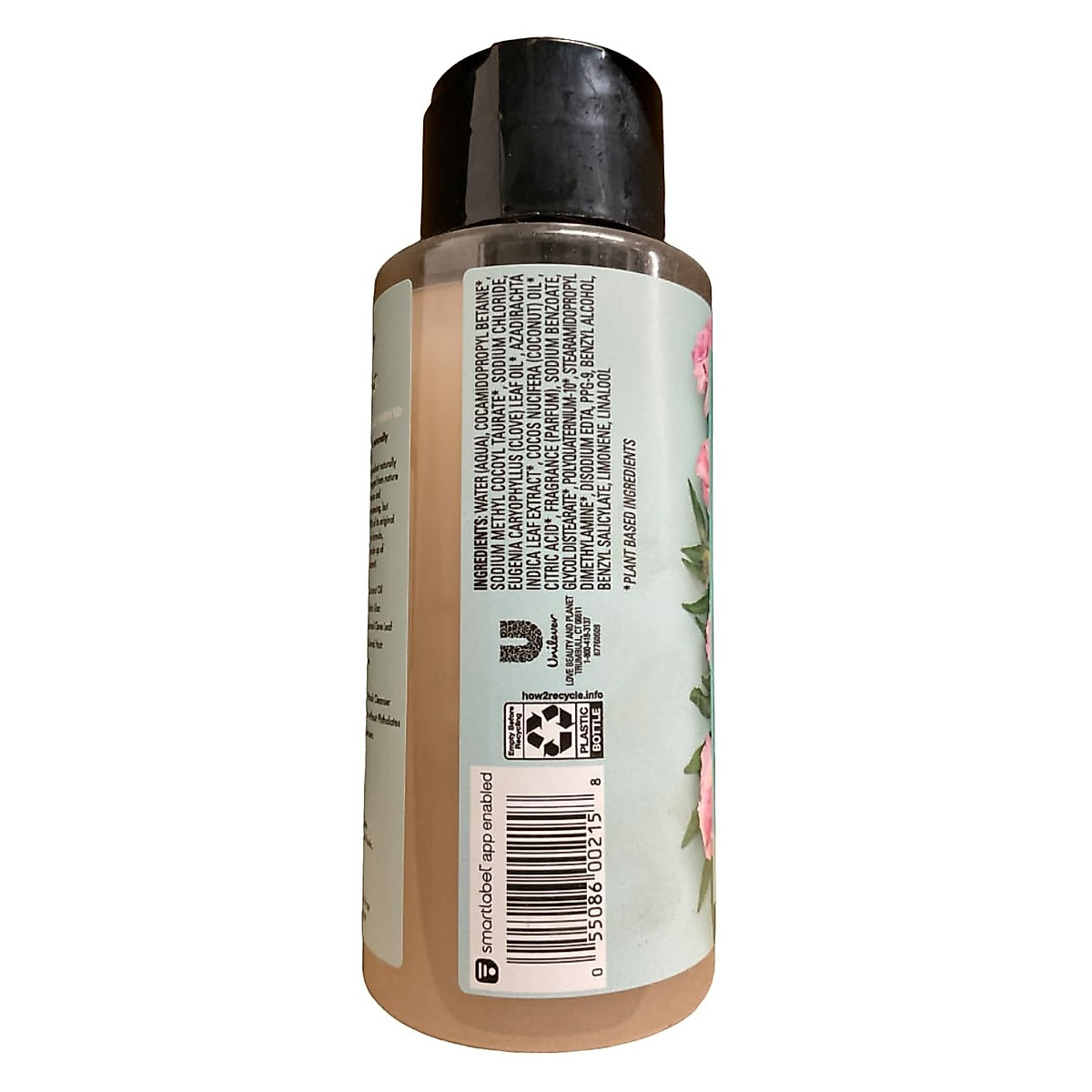 Love Beauty Planet Positively Shiny Shampoo, Indian Lilac Clove Leaf, 13.5 fl oz