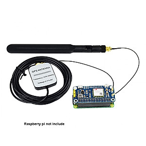 NB-IoT/Cat-M(eMTC)/GNSS HAT for Raspberry Pi Based on SIM7080G Supports Protocols as TCP/UDP/HTTP/HTTPS/TLS/DTLS/PING/LWM2M/COAP/MQTT Globally Applicable