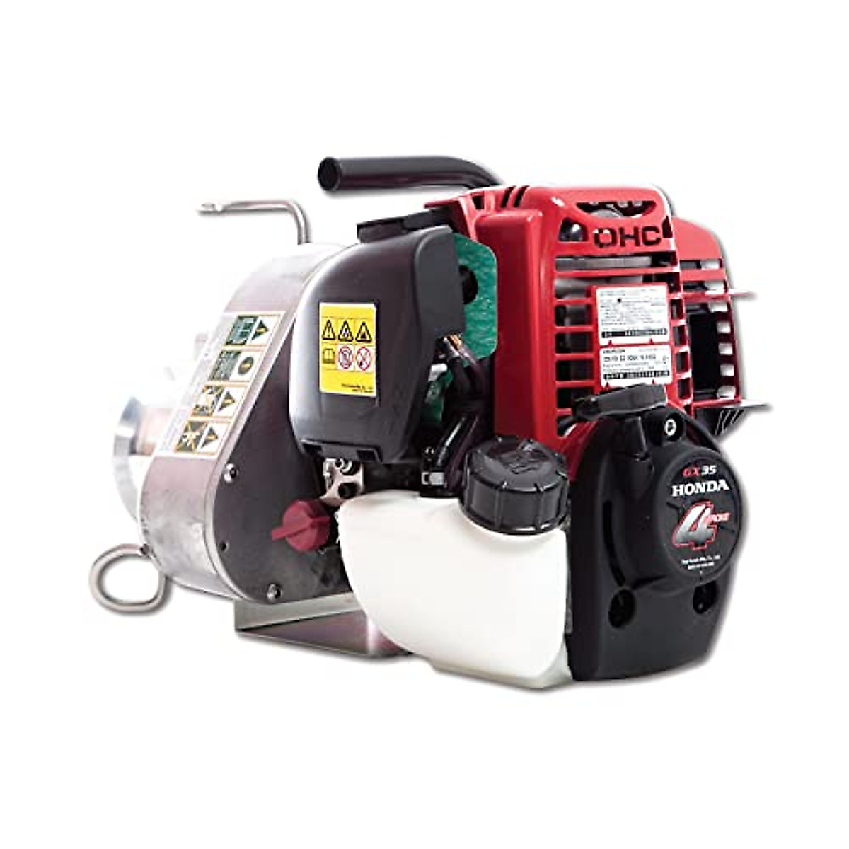 Portable Winch PCW3000 Gas-Powered Capstan Winch - 1,600-Lb. Pulling Capacity, 1.34 Honda GX-35 Engine,