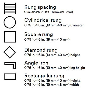 3M Lad-Saf Cable Vertical Safety System 6118050, Galvanized Steel, 50 FT
