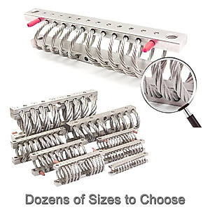 PGFUN 10 Loops Wire Rope Isolator 304 Stainless Steel Anti-Vibration Mount Shock Absorber Damper