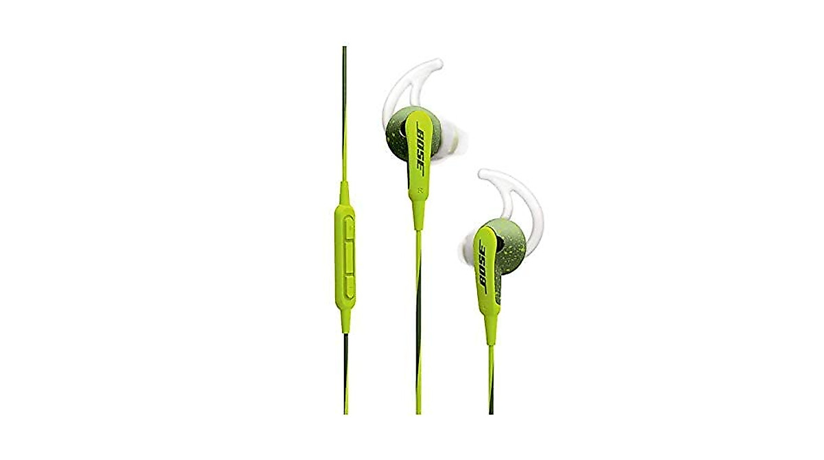Bose SoundSport Wired Earbuds for Apple Devices – Energy Green