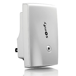 Somfy myLink RTS Hub - Control Motorized Blinds, Shades, Curtains & Awnings with Alexa & Google Assistant - Quick Setup, 16 Channels Control, Wake Up to Sunshine, WiFi Connection #1811403