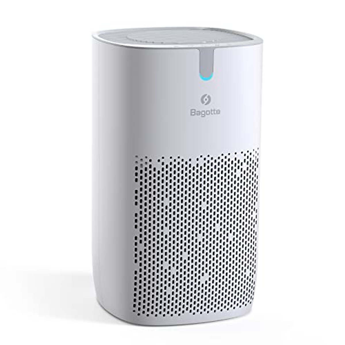 Air Purifier for Home Large Room, Bagotte 4-in-1 H13 HEPA Filter Air Purifier up to 1725 ft² in 60 Min, 24dB Quiet 4 Speeds 6 watts Sleep Mode Energy Saving, Remove 99.97% Dust Smoke Odor Ozone Free