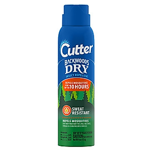 Cutter Backwoods Dry Insect Repellent (Aerosol Spray) and Sawyer Products Picaridin Insect Repellent Lotion