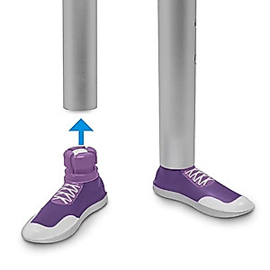 Sneaker Walker Glides for 1" Walker Tubes - Purple - 1 Pair
