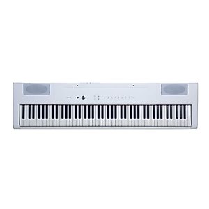 Artesia PA-88H 88-Key Weighted Hammer Action Digital Piano with 16 Dynamic Voices + Power Supply + Sustain Pedal (White)