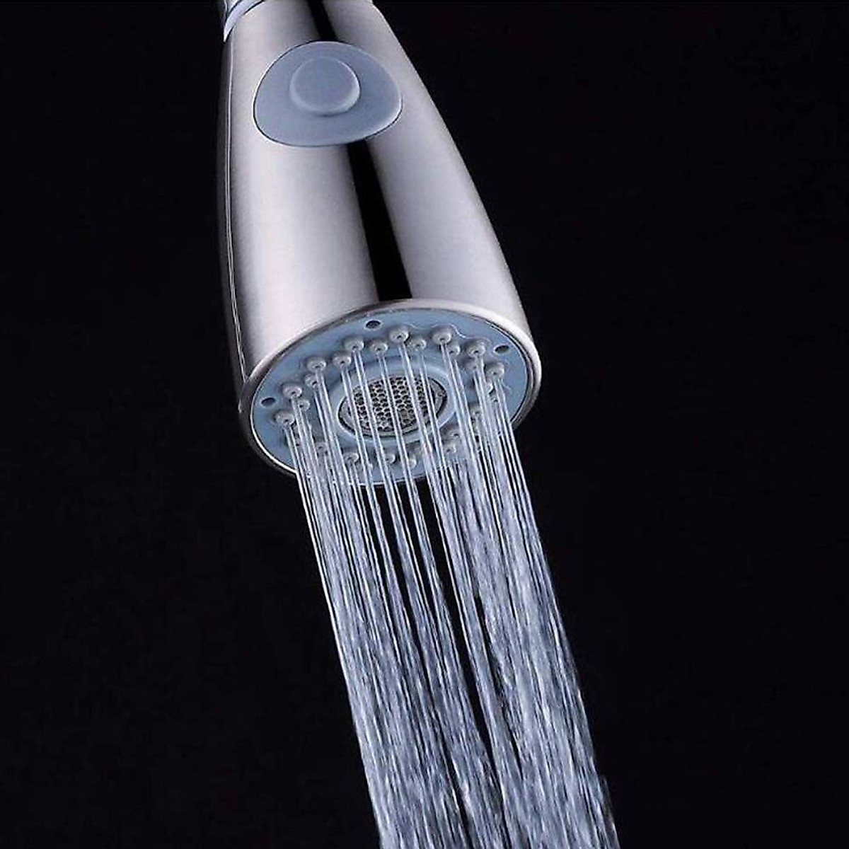 G-Tree Kitchen Faucet Sprayer Head, Kitchen Sink Spray Nozzle, Pull Out Spray Head, Pull Down Faucet Nozzle, Kitchen Sink Sprayer Replacement Head, Brushed Nickel