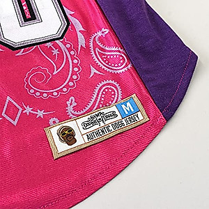 Snoop Doggie Doggs Deluxe Pet Jersey, Boss Lady, Large