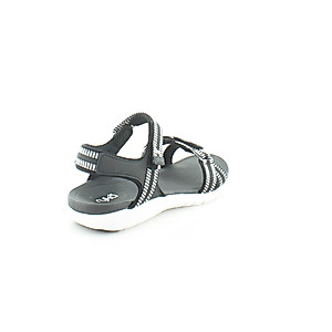 Ryka Savannah II White Wide Sandal Black in Size 11