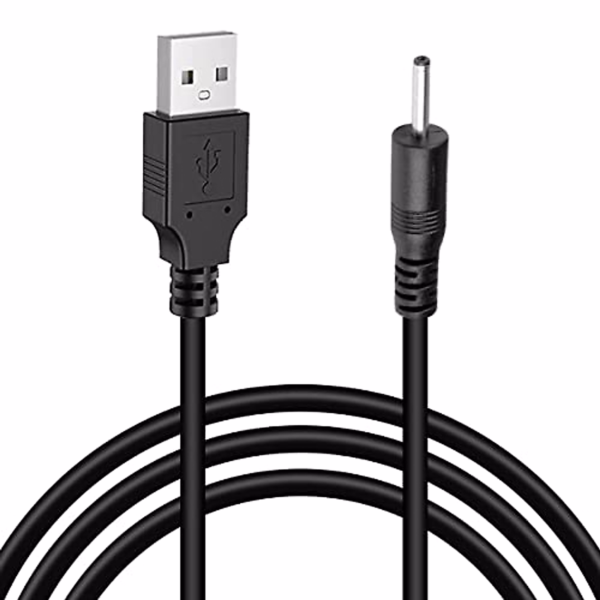 LED Light up Dog Bark Collar DC2.5mm Charger Cord-Charging Cable,Dog Barking Shock Collar Charger Replacement Compatible for Masbrill,Pceotllar,eXuby,Paipaitek Shock Training Collar Adapter