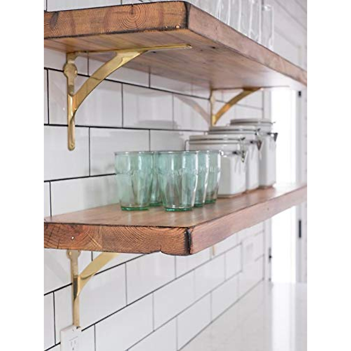 3x6 White Glossy Ceramic Subway Tile Wall Backsplash Made in USA (Full Box 100)