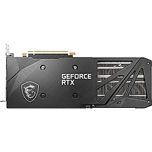 MSI GeForce RTX 3060 Ti Ventus 3X 8G OC LHR Gaming Graphics Card - 8GB GDDR6, 1695MHz, PCI Express Gen 4, 256-bit, 3X DP v 1.4a, HDMI 2.1 (Supports 4K)