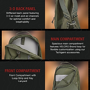 Vertx Long Walks Pack 15L Tactical Backpack Concealed Carry EDC Gear Bag for CCW, Travel, Work, Hiking, Outdoors, Royal Blue