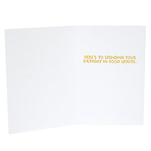 Hallmark Shoebox Funny Birthday Card (Vodka Goldfish)