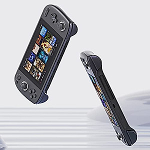 AYANEO Air PRO (AMD R5-5560U)- 5.5 Inches OLED Handheld PC Game Console Win 11 Laptop Touch Screen Video Game Console, CPU AMD Ryzen 5 5560U Processor Tablet PC,16GB RAM, 512GB Storage (Polar Black)