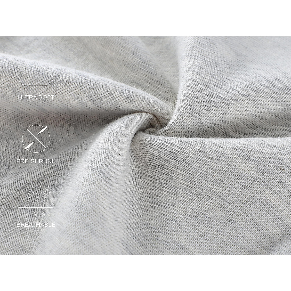 Vetemin Men's Casual Athletic Midweight Comfy Soft Fleece Active Sports Pullover Henley Hoodie Sweatshirt Black/H.Oatmeal L