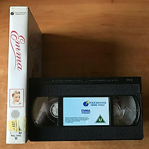 Emma (1996); [Jane Austen] Romance - Large Box - Gwyneth Paltrow - Pal VHS