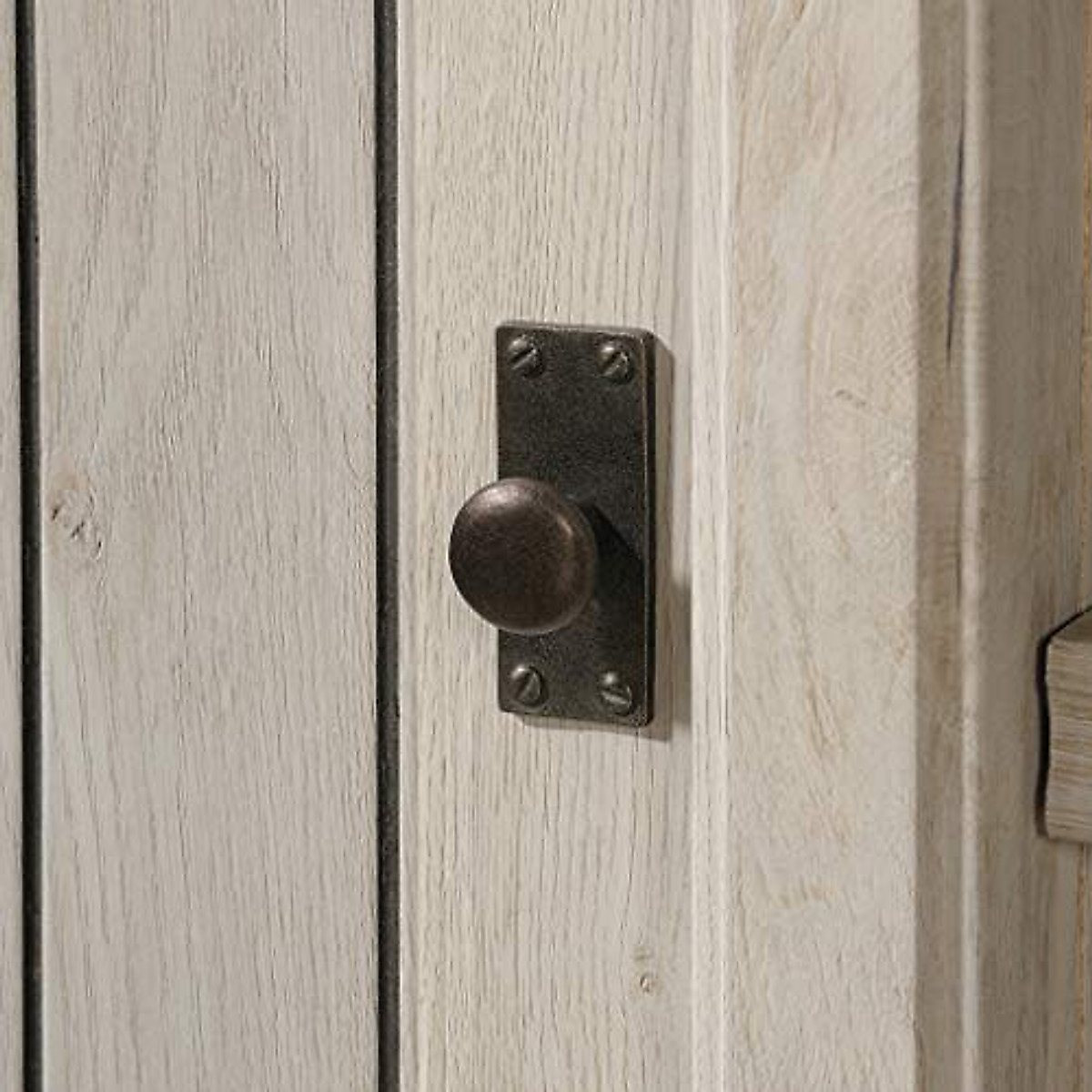 Sauder Costa Credenza, Chalked Chestnut finish