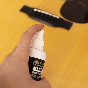 MARTIN Guitar Polish and Cleaner, All-In-One Guitar Cleaner, 6 Ounces