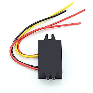 Magnolian 2 Pack High Efficiency DC/DC Converter 12V Step Down to 9V 2A 18W Power Supply Module,Waterproof