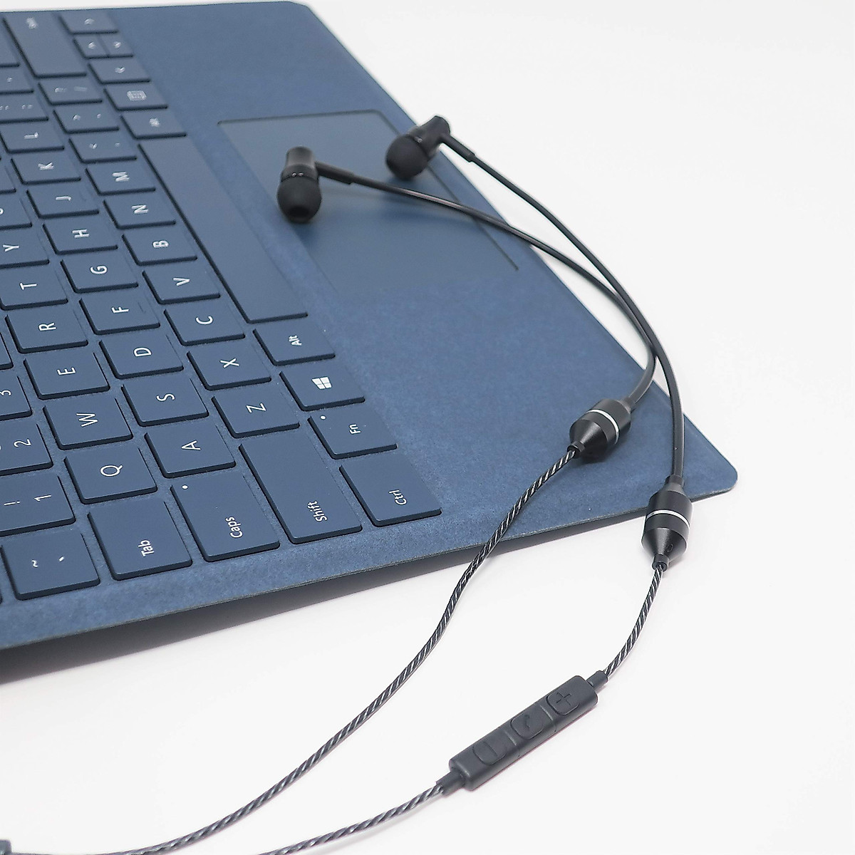 RadiArmor Anti-Radiation Air Tube Headphones with Microphone – Reduce RF to Negligible Levels (Black)