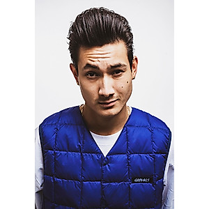 REUZEL Blue Pomade, Strong Hold, Water Soluble, Vanilla Wood, 4 Oz