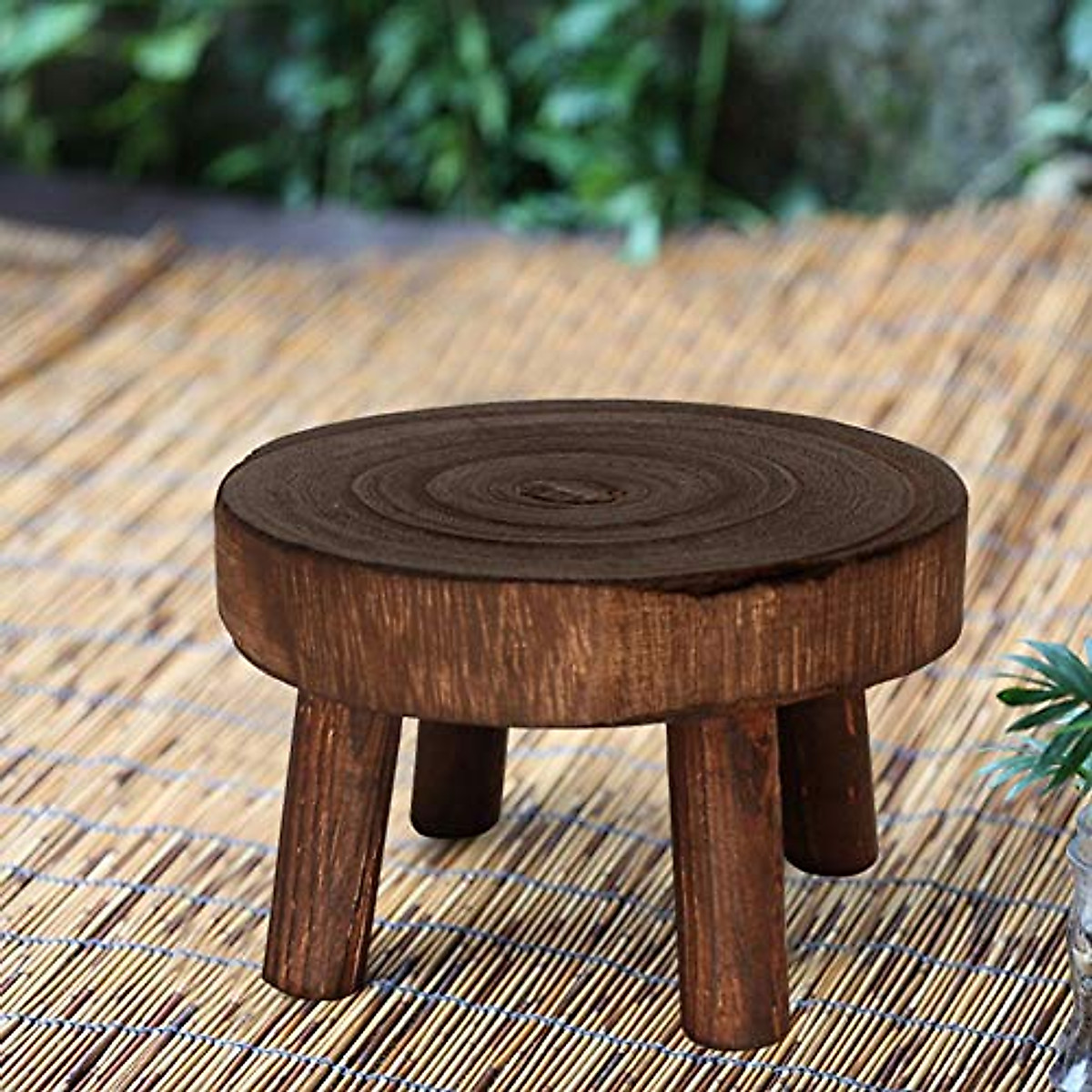 TITA-DONG Wood Plant Stand Set - Vintage Flower Holders
