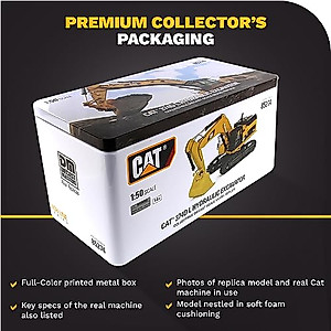 Diecast Masters 1:50 Caterpillar 374D L Excavator | High Line Series Cat Trucks & Construction Equipment | 1:50 Scale Model Collectible | 85274