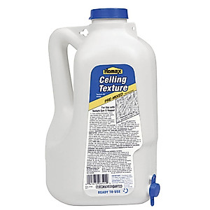 Homax, Ceiling Premixed Texture, Popcorn Texture, 2.2 L,White, 3.9 Pound (Pack of 1)