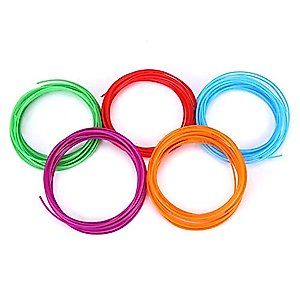 20 Pcs Reusable Filament Refills 1.75mm Diameter Filament for Home Low Temperature 3D Pen