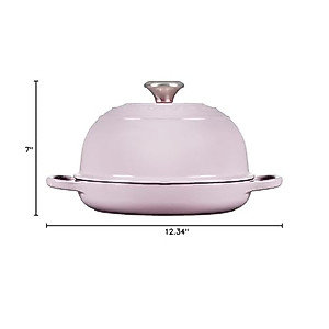 Le Creuset 9 1/2 in. Bread Oven Bundle with Cleaning Brush - Shallot