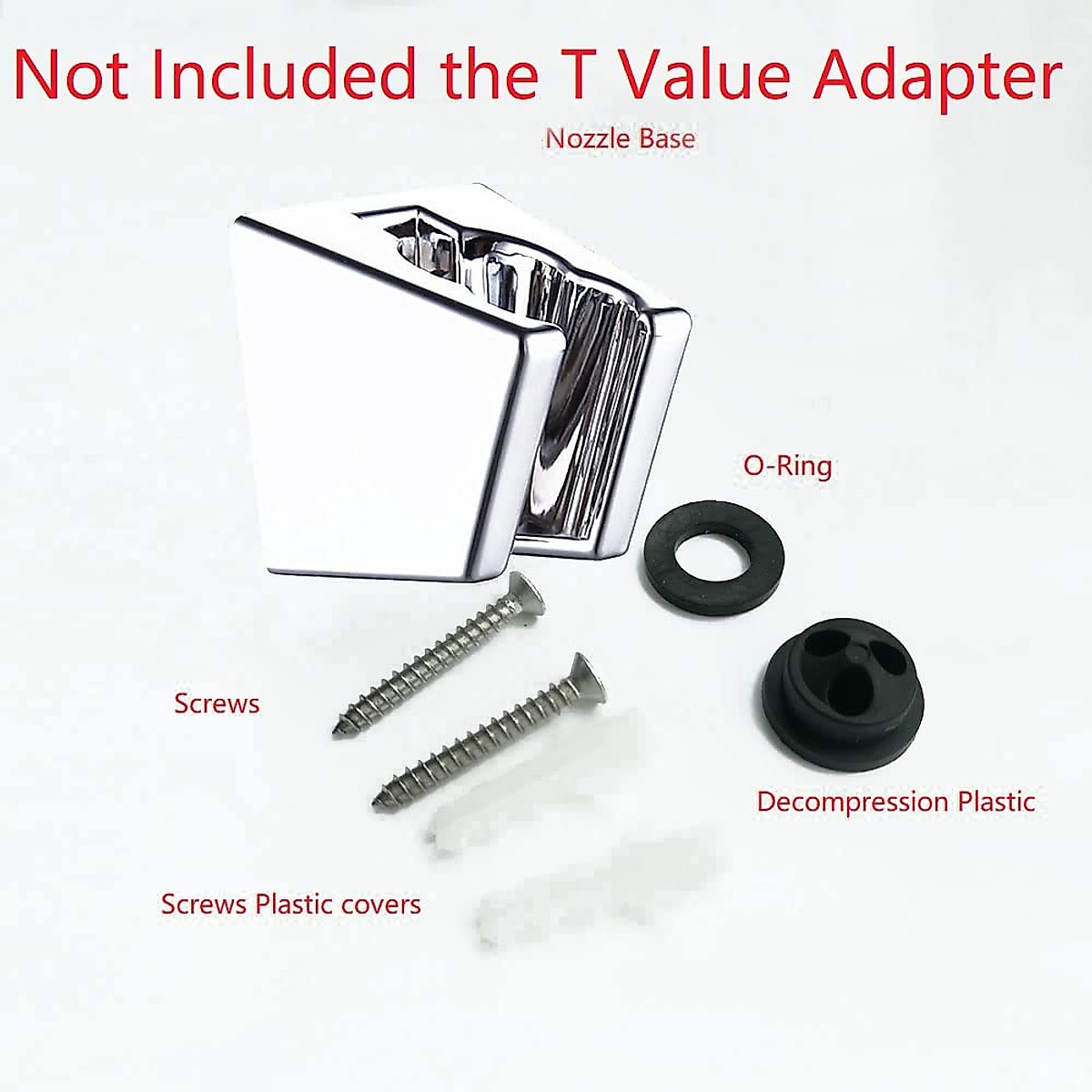 LikeHome Bidet Sprayer for Toilet Cloth Diaper Sprayer Shattaf Handheld Bidet Rinse Spray Head Hand Bidet Toilet Attachment Sprayer White（Without T-Adapter）