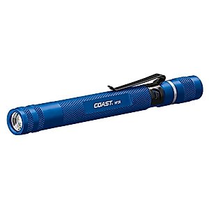 Coast® HP3R 385 Lumen Rechargeable LED Penlight with Twist Focus™, Blue