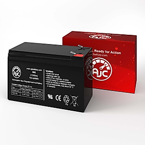 AJC Battery Compatible with APC RBC110 12V 9Ah RBC Battery