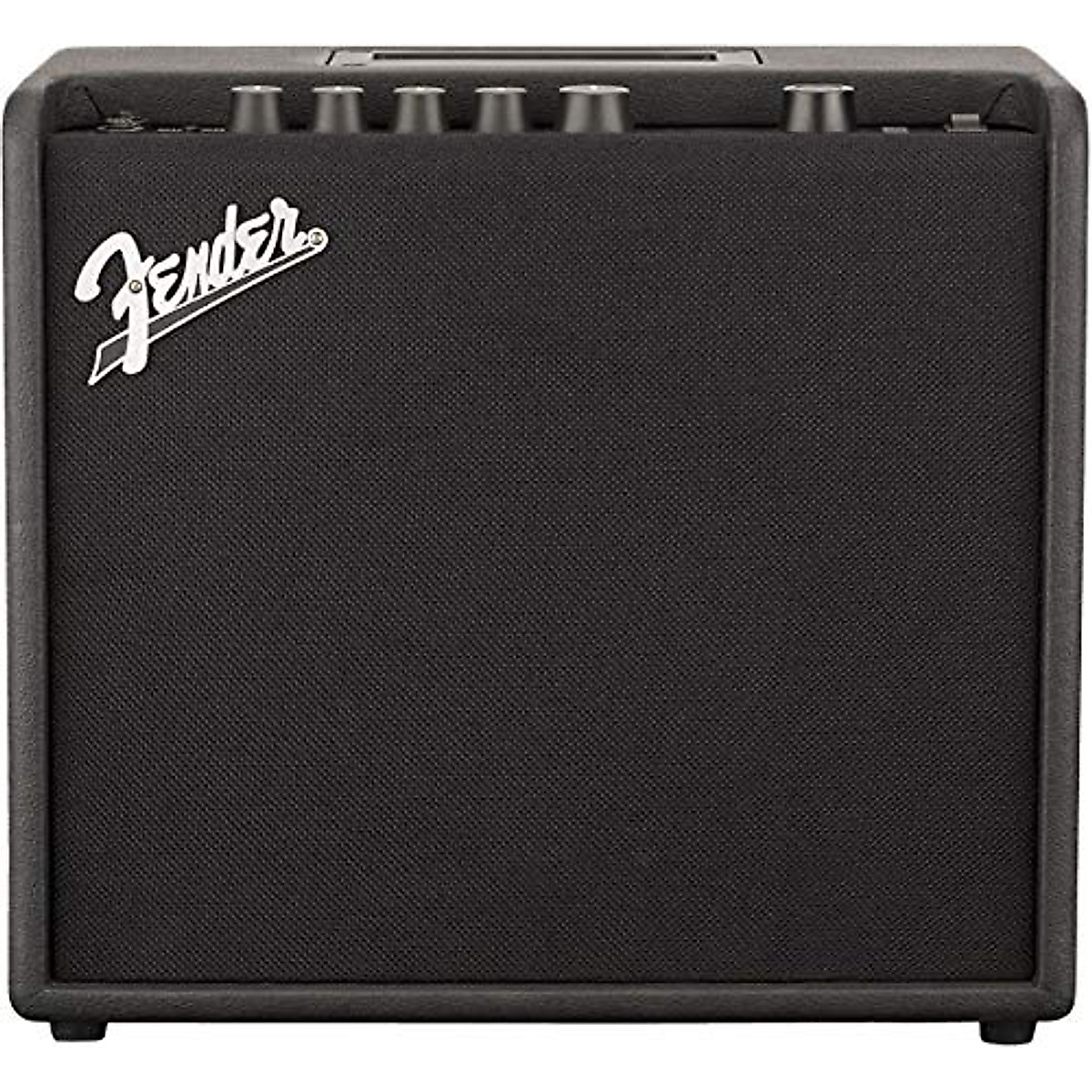 Fender Mustang LT25 Guitar Combo Amplifier Bundle with Instrument Cable and Picks