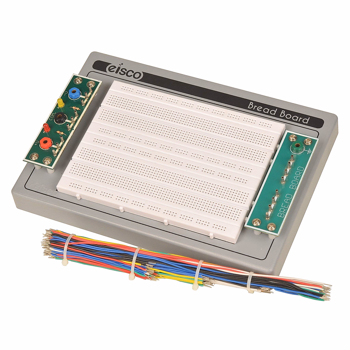 Eisco Labs Bread Board & 150 Piece Jumper Wire Set