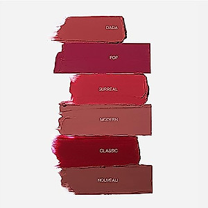 Saie Lip Blur Soft-Matte Hydrating Lipstick - Longwearing, Shine-Free + Hydrating Lip Color - Buildable Shades with Matte Coverage - Dada (0.07 oz)