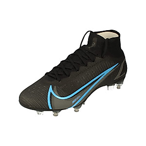 Nike Superfly 8 Elite SG-Pro AC Mens Football Boots CV0960 Soccer Cleats (UK 7 US 8 EU 41, Black Iron Grey 004)