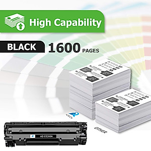 Aztech Compatible Toner Cartridge Replacement for HP 85A CE285A P1102w Toner Cartridge Used for HP Pro P1102w M1212nf MFP P1102 P1109w M1217nfw 1102w Printer Toner Cartridge (Black, 2-Pack)