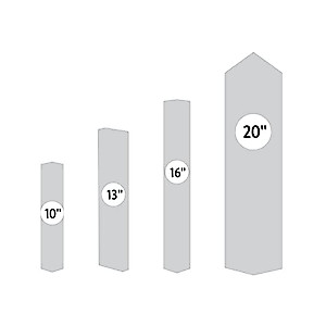 Studio M Garden Celebration 16" Mini Art Pole Small Decorative Indoor/Outdoor Garden Post, Great Gift, Stake Included for Easy Installation, No Digging Necessary -Made in The USA