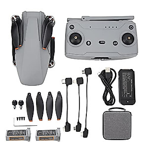 4K HD Camera Drone, Multiple Shooting Modes DF816D Aerodynamic Design Mini Drone for Shooting Rivers for Shooting Lakes (Dual Battery)