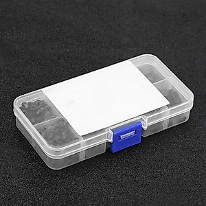 300pcs Black M3 Male Female Standoffs Screws Nuts Assortment Kit with Box Widely Used in Machinery Industry, Electronic Industry, Testing Equipment, Electric Equipment